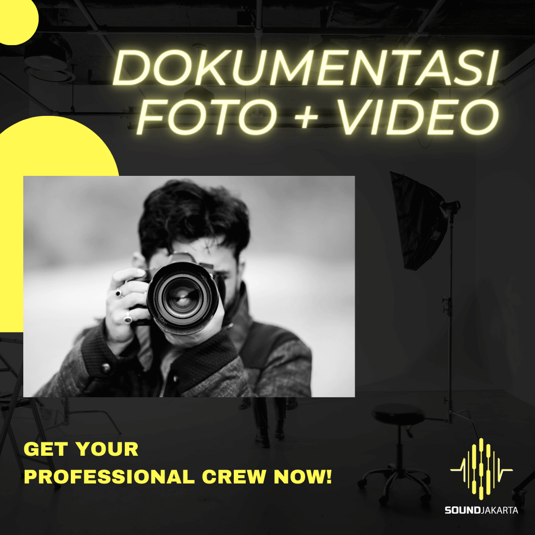 Jasa Dokumentasi Foto, Video, & Live Cam Event (Profesional)